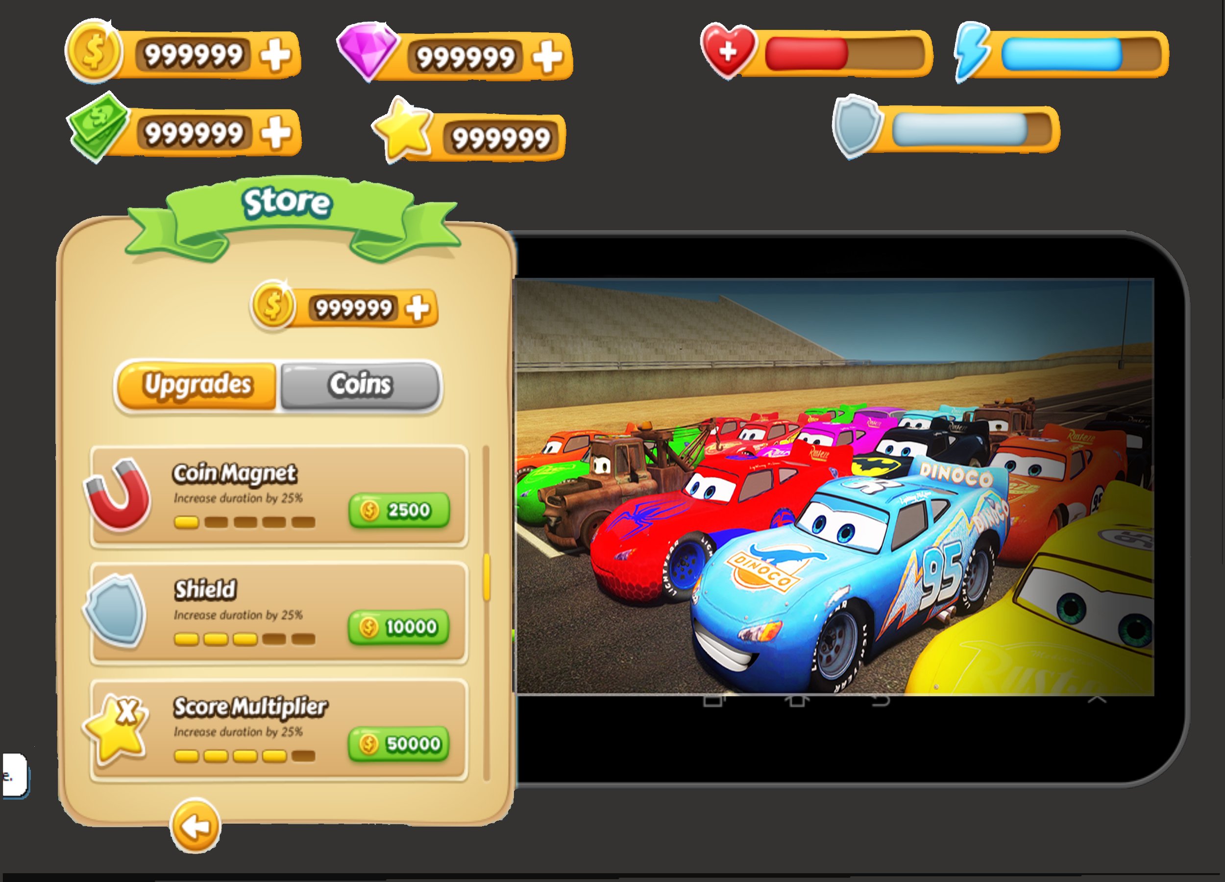 mcqueen lightning speed race APK for Android Download