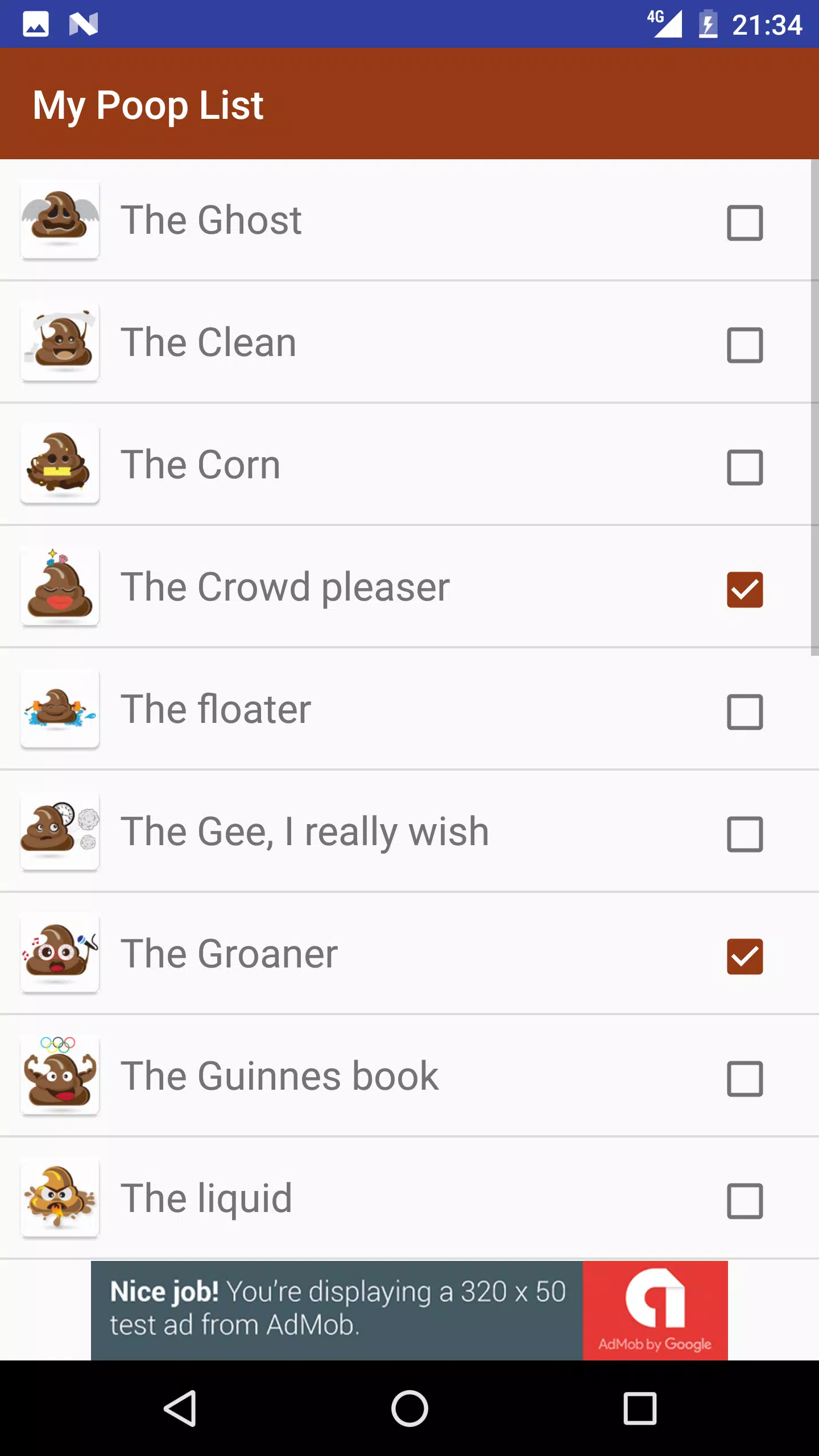 The Poop List