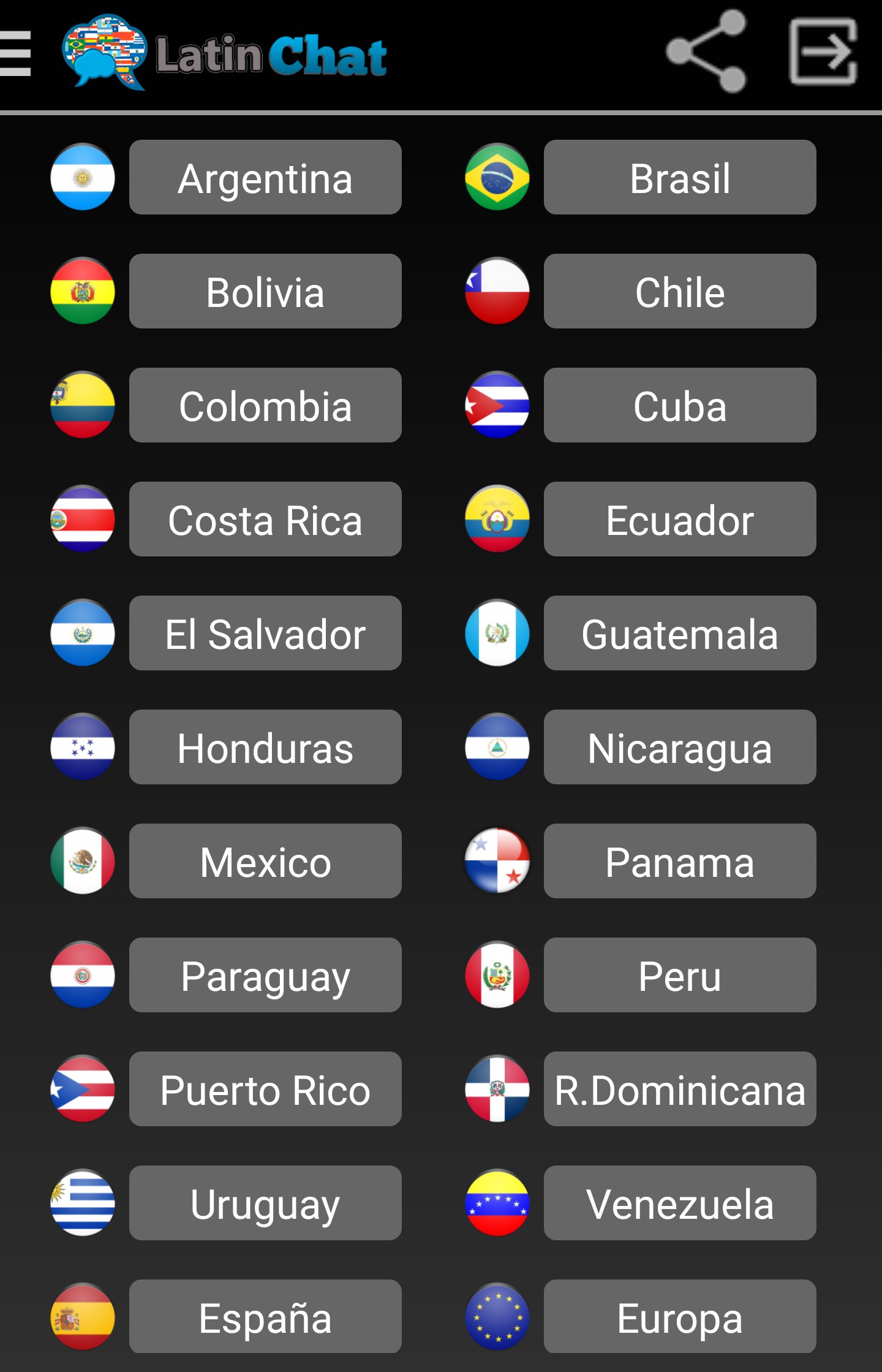 Latin Chat Messenger 💙 APK للاندرويد تنزيل