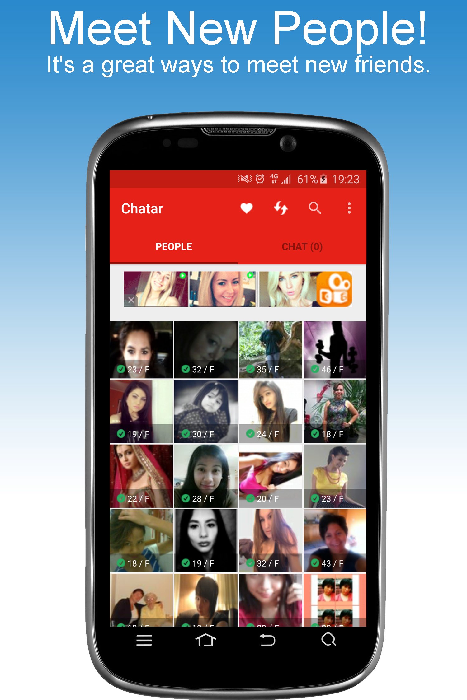 Meet New People, Online CHAT APK for Android Download
