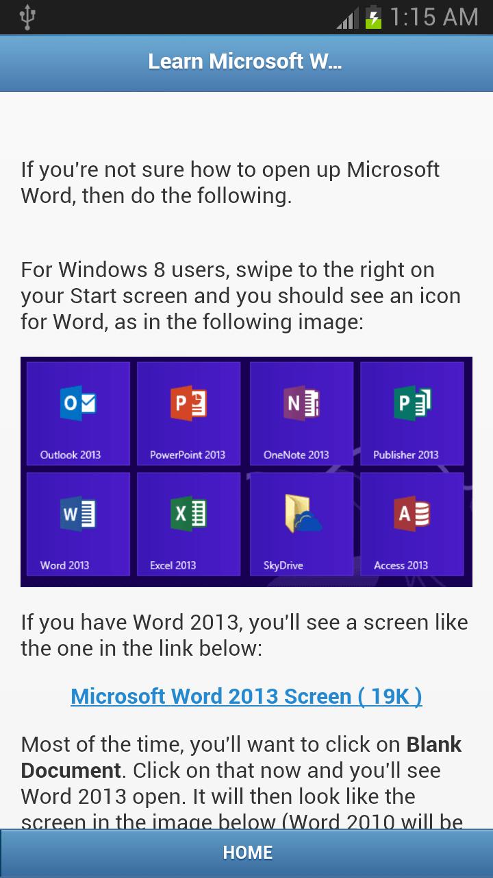 Learn MS Word Offline APK for Android Download Learn MS Word Offline APK for Android Download
