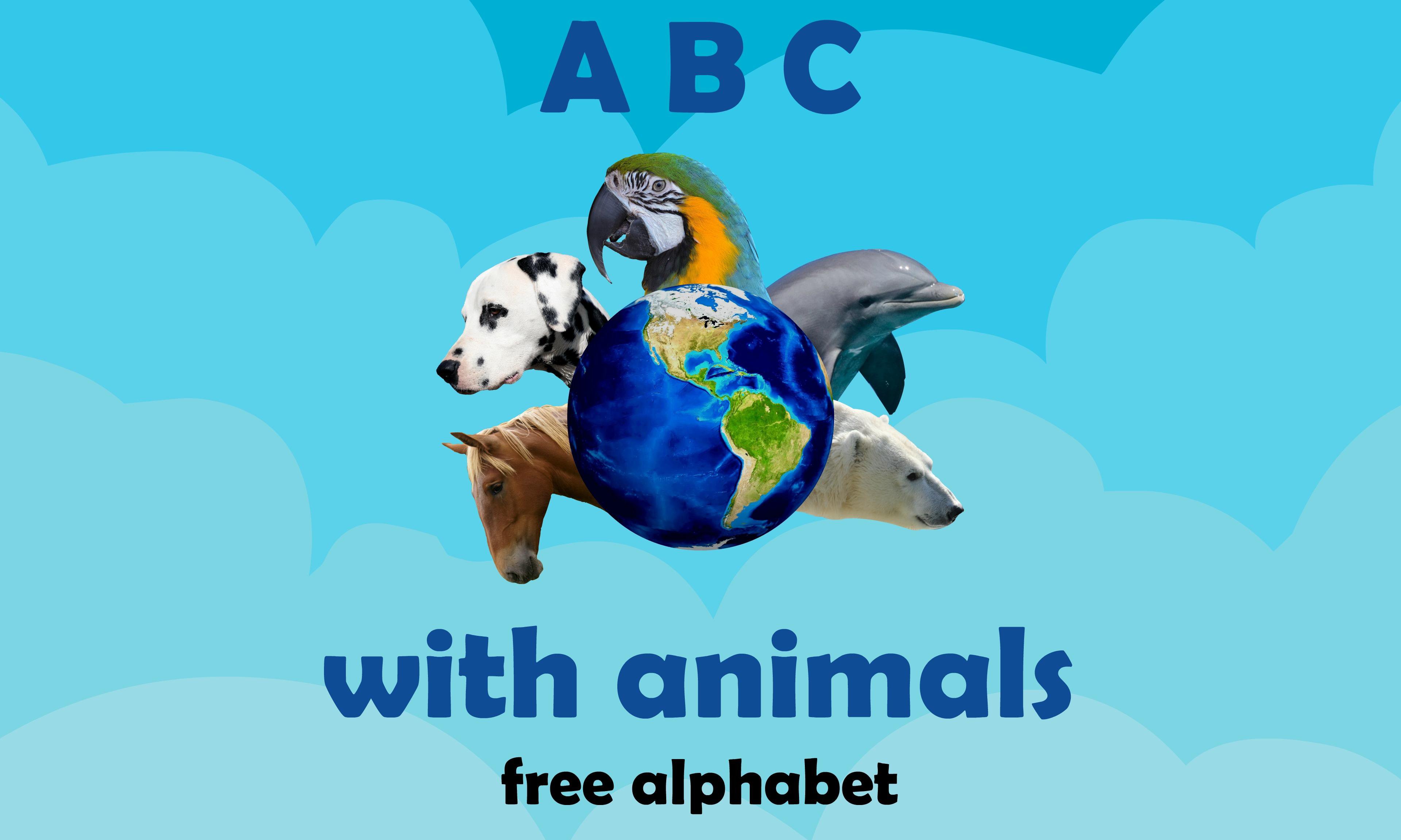 ABC with animals free alphabet APK للاندرويد تنزيل
