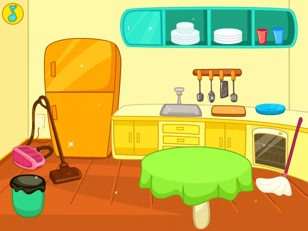 Kitchen Clean Up Clipart