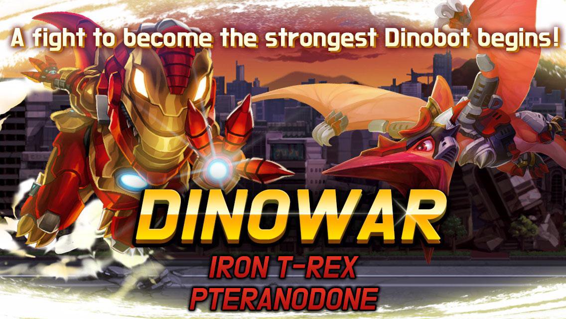 Download Dinowar: Iron T-Rex vs Pterano Latest Version 1.051 Android ...
