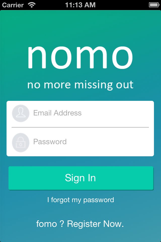 Download do APK de Nomo - No More Missing Out para Android