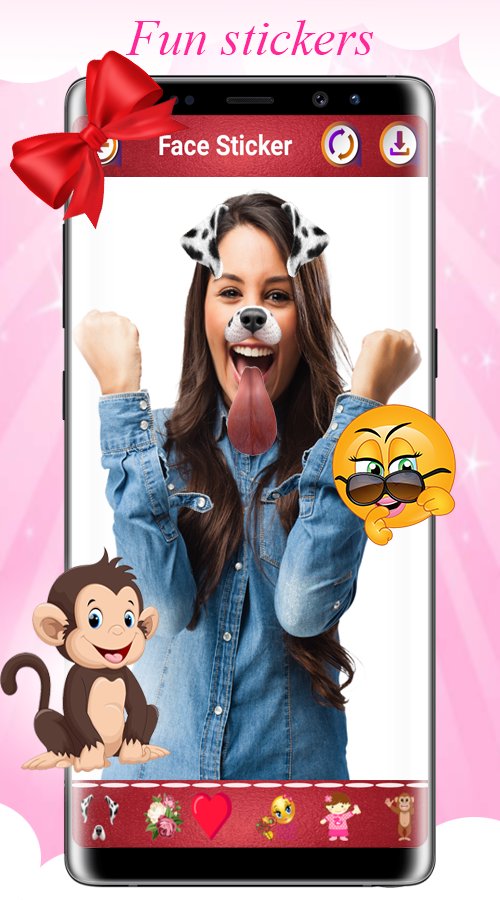 Android용 Face Camera - Face Sticker, Filter, Selfie Editor APK 다운로드