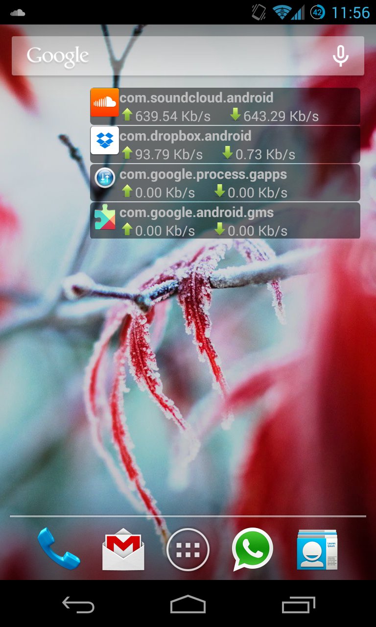 Live app traffic widget APK for Android Download