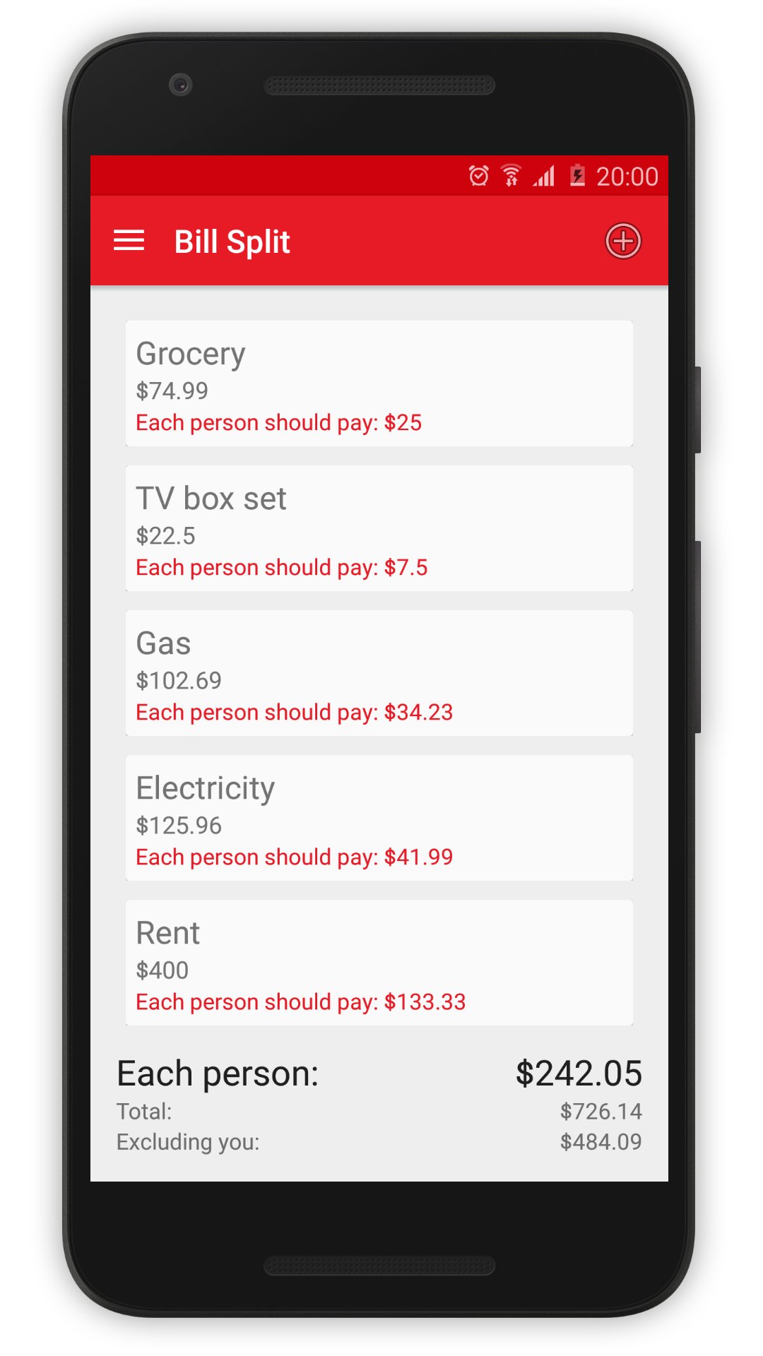 Roommate Bill Splitter APK for Android Download