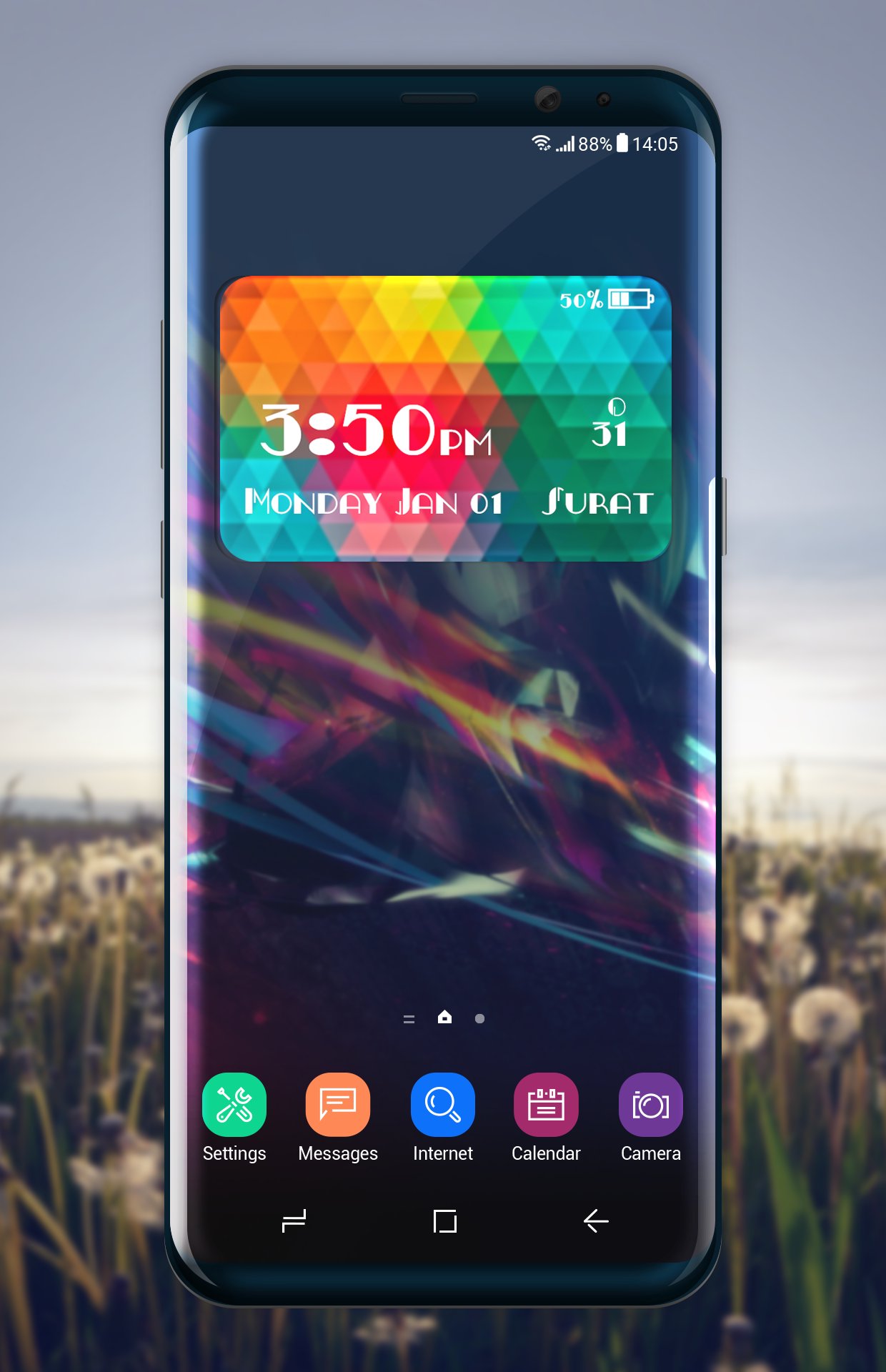 Triangle Clock Widget APK for Android Download