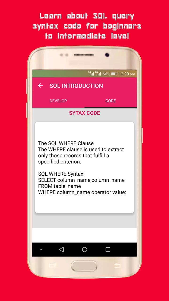 Learn Sql Apk For Android Download