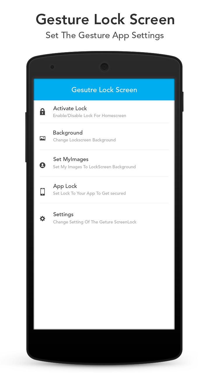 Gesture Lock Screen Apk للاندرويد تنزيل