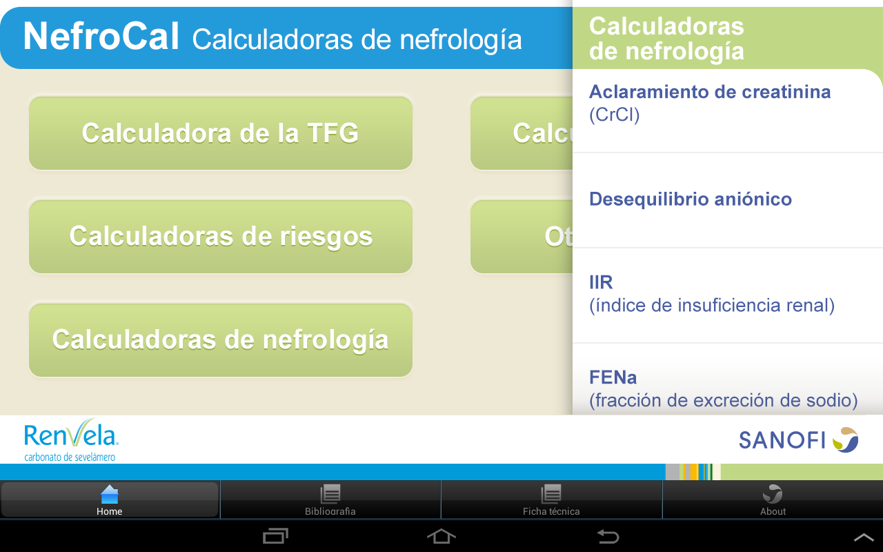 Nefrocal for Android - APK Download