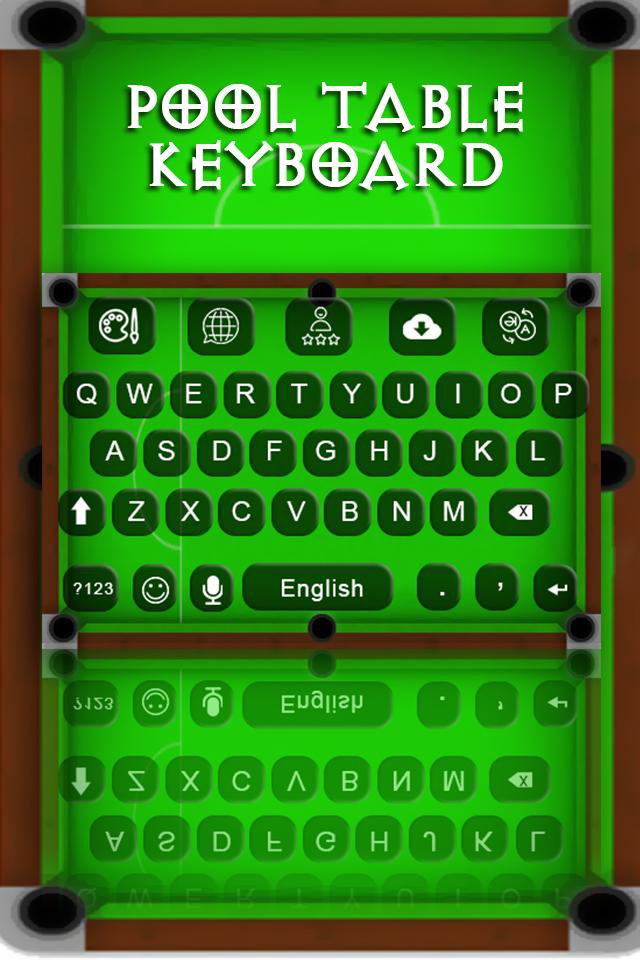Pool Table Keyboard Theme APK للاندرويد تنزيل