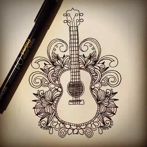 Music Drawing Ideas