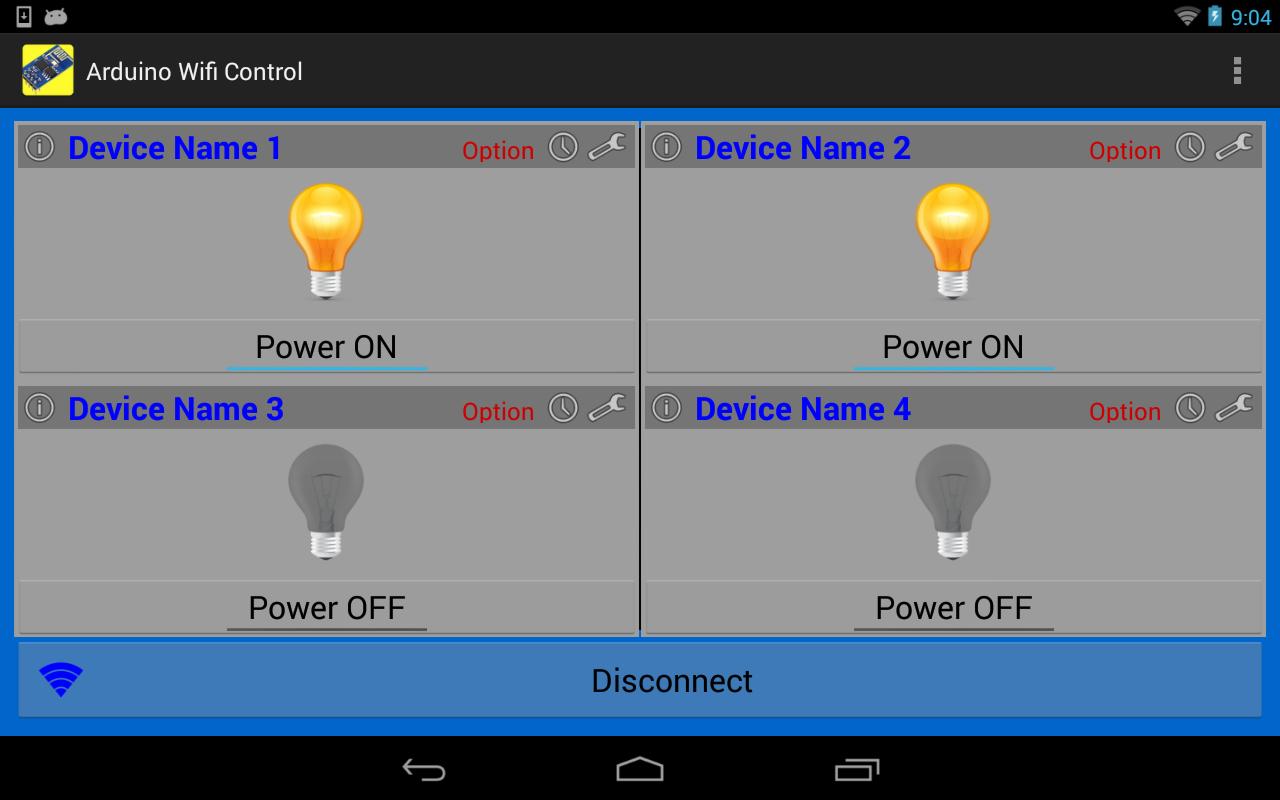 ดาวน์โหลด Arduino WiFi Control (ESP8266) APK สำหรับ Android ดาวน์โหลด Arduino WiFi Control (ESP8266) APK สำหรับ Android