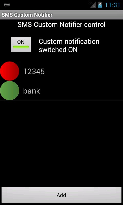 SMS Custom Notifier APK for Android Download
