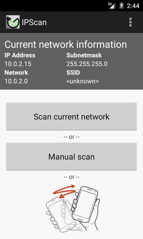 IPScan APK للاندرويد تنزيل