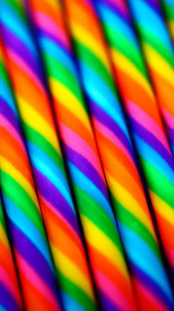 Rainbow Candy Wallpaper