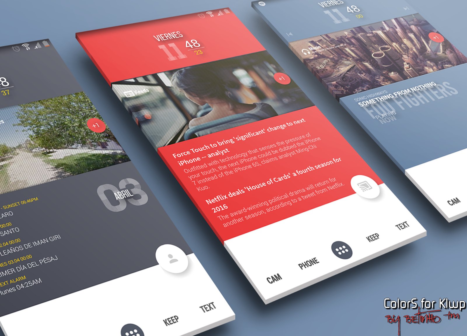 ColorS for KLWP La Última Versión 1.1 para Android