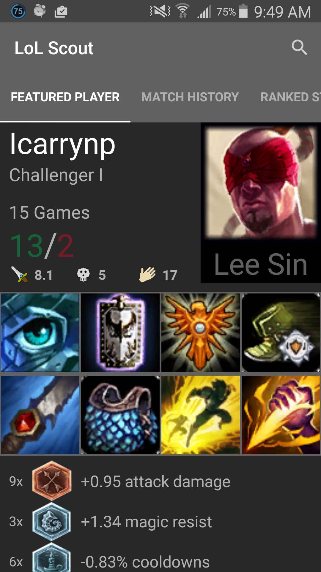 Descargar LoL Scout APK Última Versión 2.02 para Android