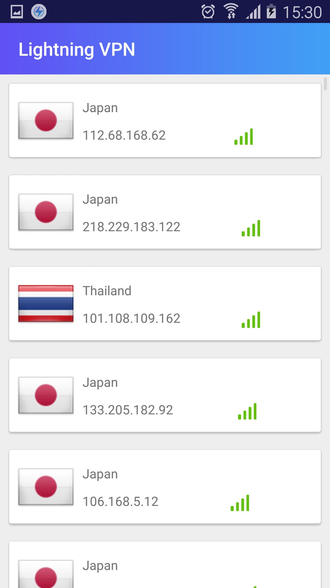 Lightning VPN - Best Free VPN APK for Android Download