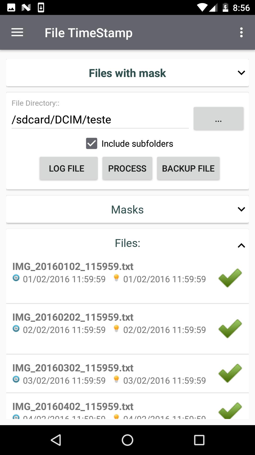 File Timestamp Apk For Android Download