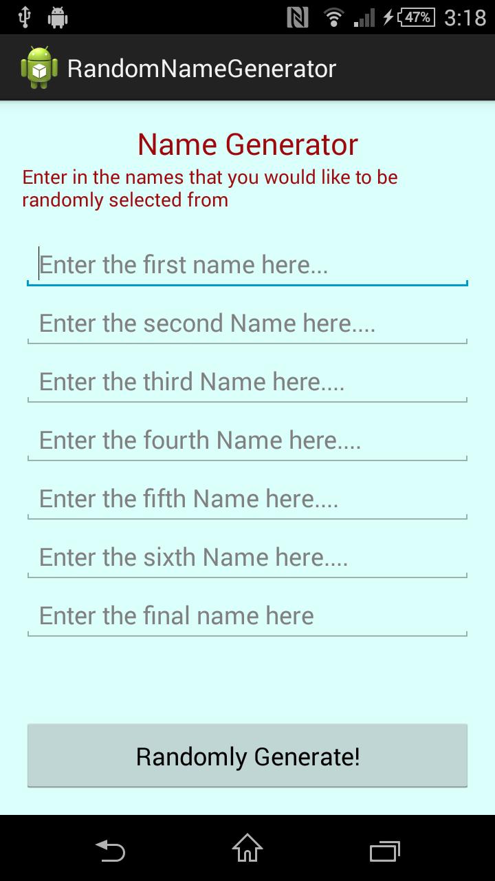 Random Name Generator APK for Android Download Random Name Generator APK for Android Download