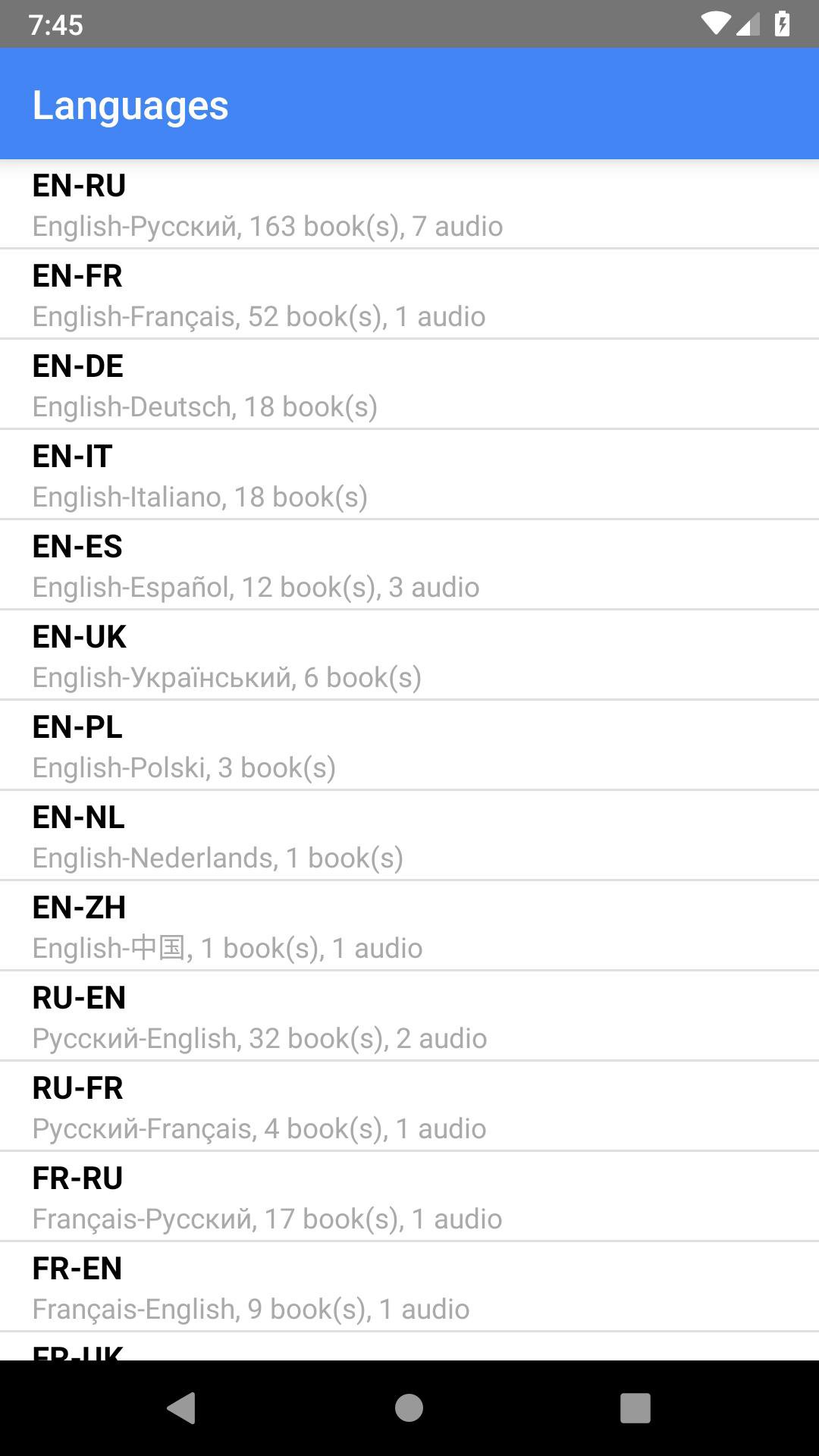 Parallel Texts Reader APK 안드로이드용 다운로드 - 최신 버전