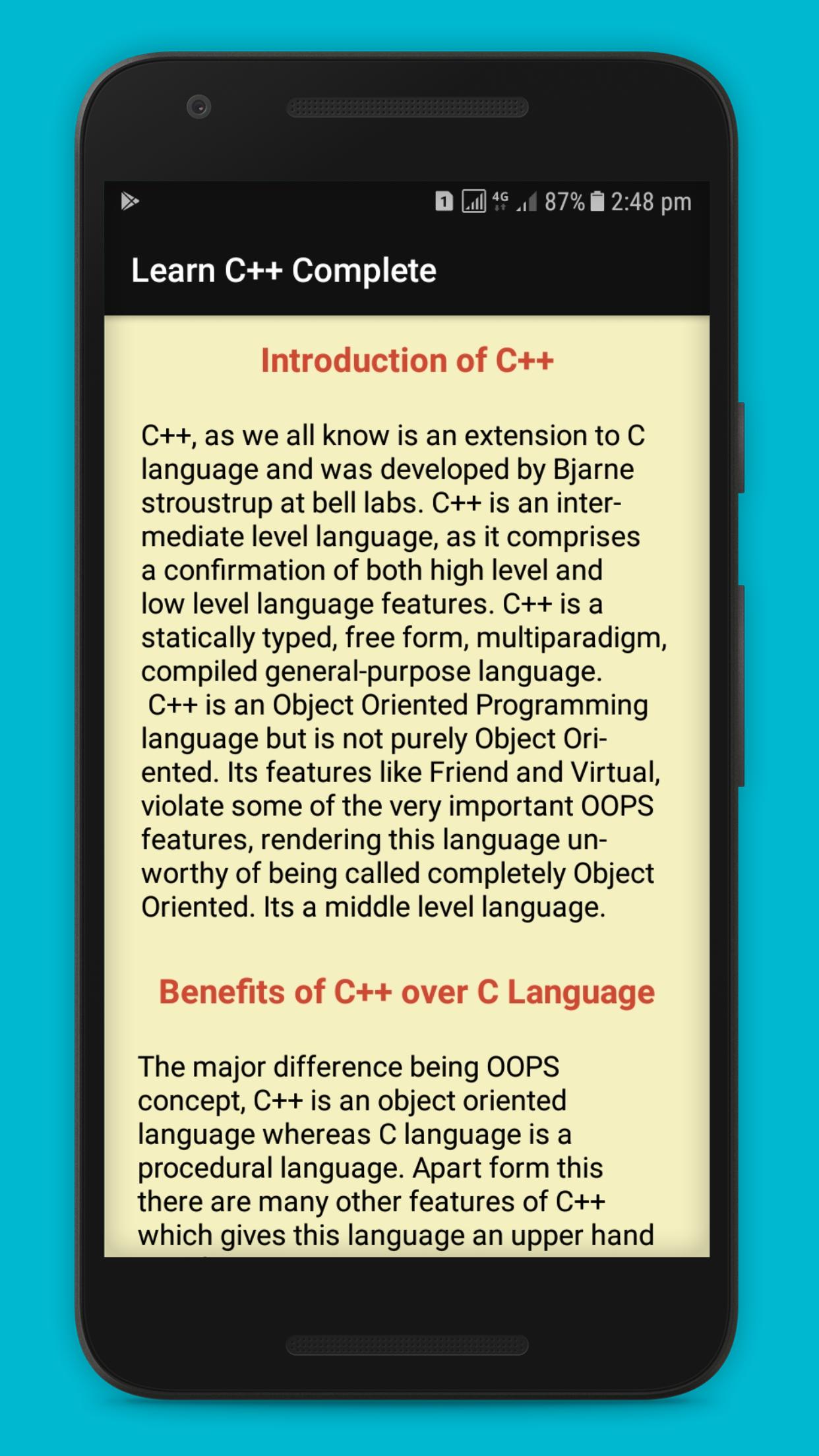 C Programming Tutorials Apk For Android Download