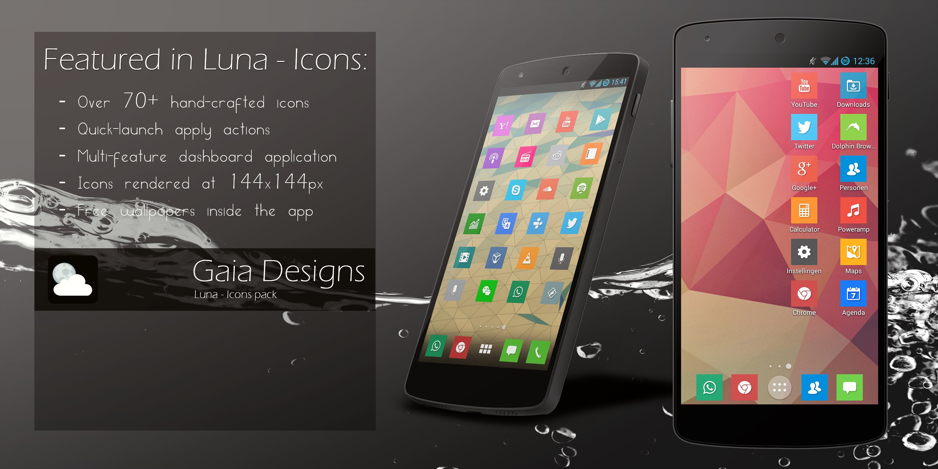 Luna - Icons pack APK Download for Android - Latest Version