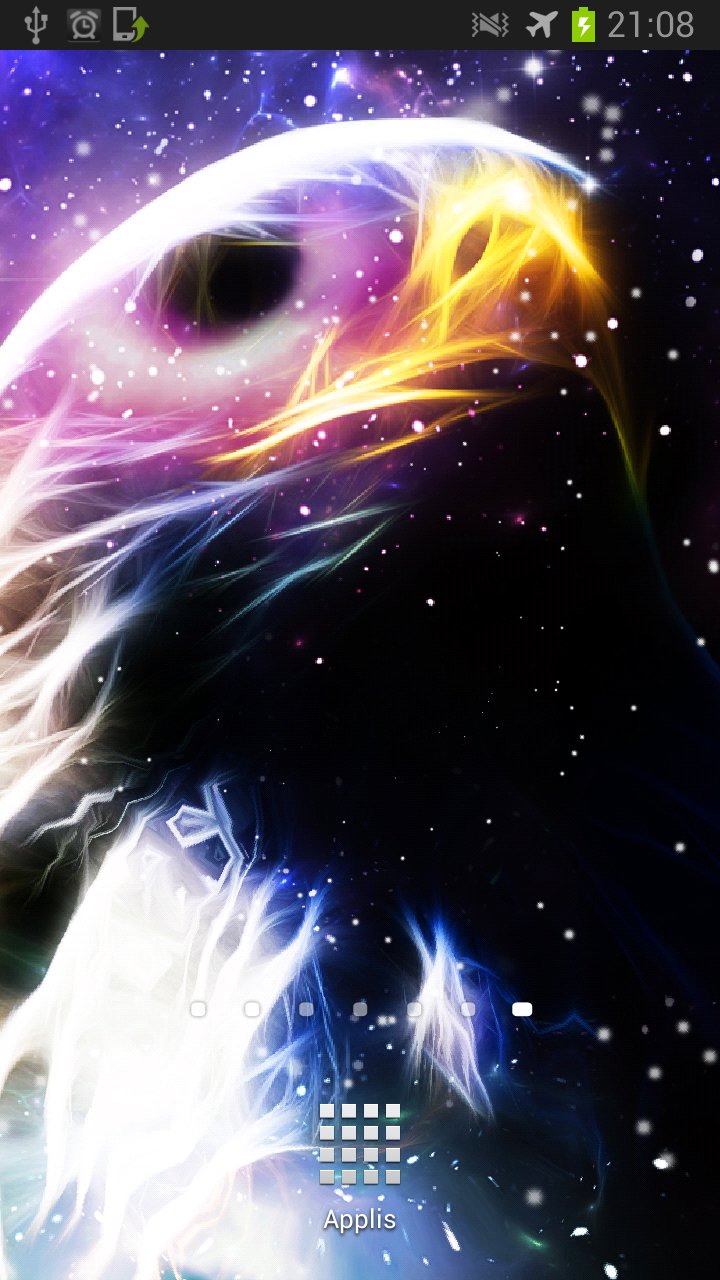 Starfield Eagle Galaxy MagicFX APK for Android Download