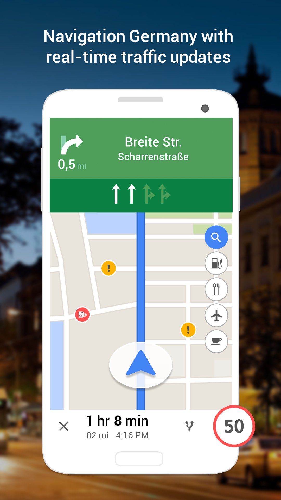 Descargar Navigation Germany, GPS Maps APK Última Versión 1.0 para Android