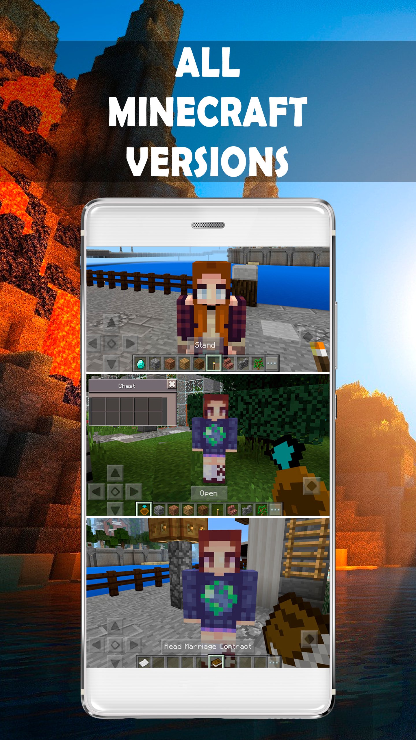 Girlfriend mod for Minecraft APK للاندرويد تنزيل