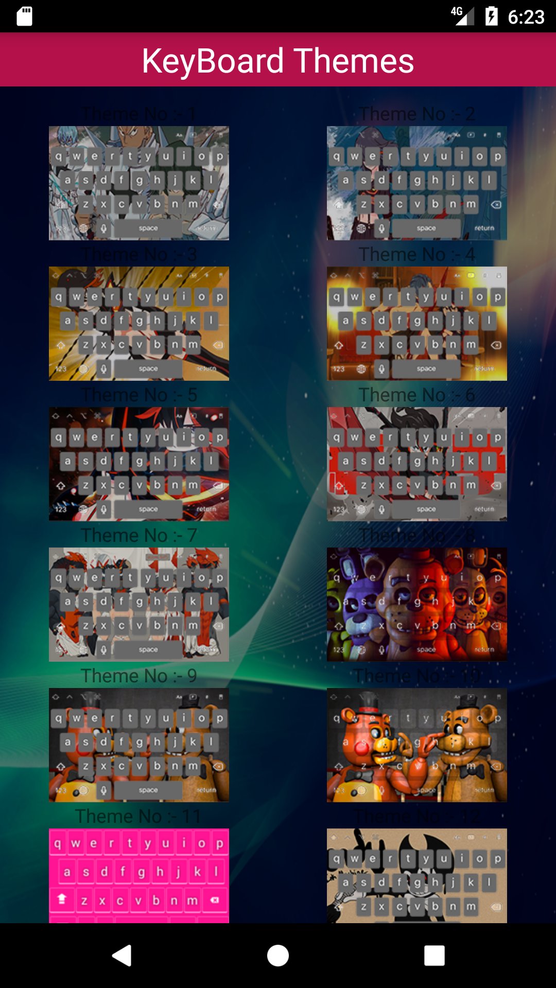 Bendy Lockscreen for Keyboard APK 1.0 pour Android Gratuit télécharger