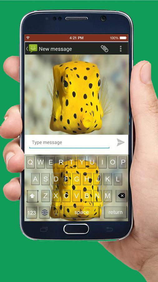 Yellow Fish Aquarium Keyboard Theme APK for Android Download