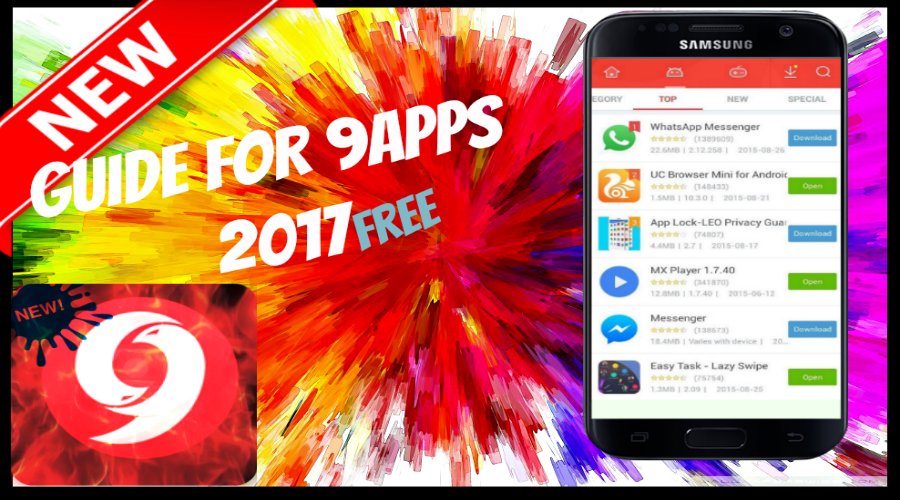 Guide For 9APPS 2017 APK 1.0 pour Android Gratuit télécharger