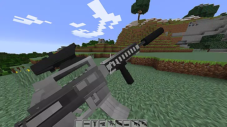 Minecraft Shotgun