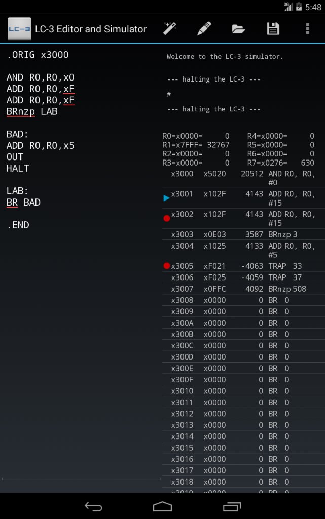 Descargar LC-3 Simulator Alpha APK Última Versión 7.1 para Android