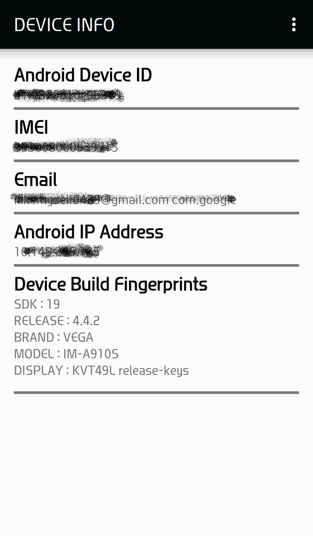 device info APK للاندرويد تنزيل