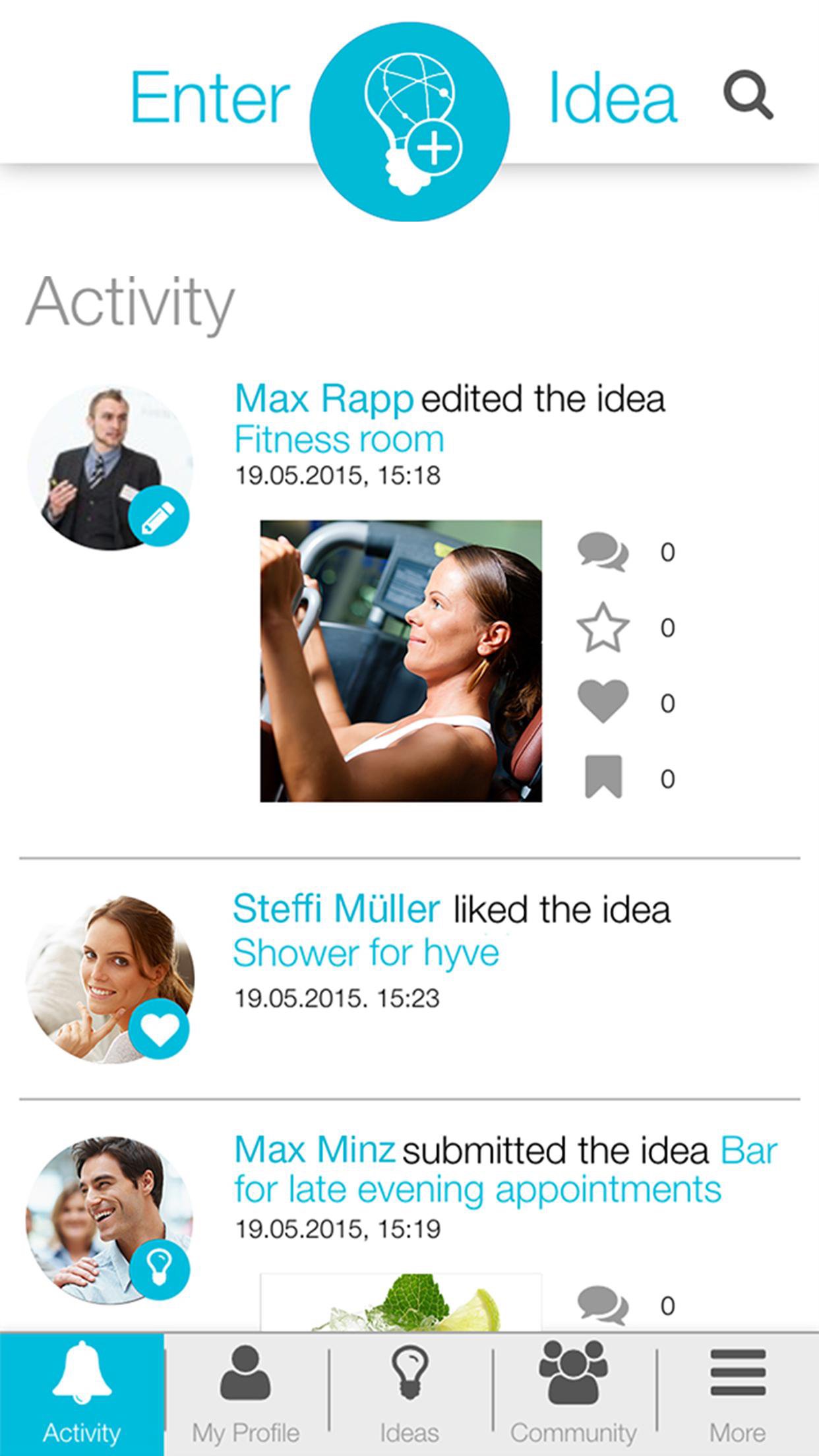Descarga de APK de HYVE IdeaNet App para Android