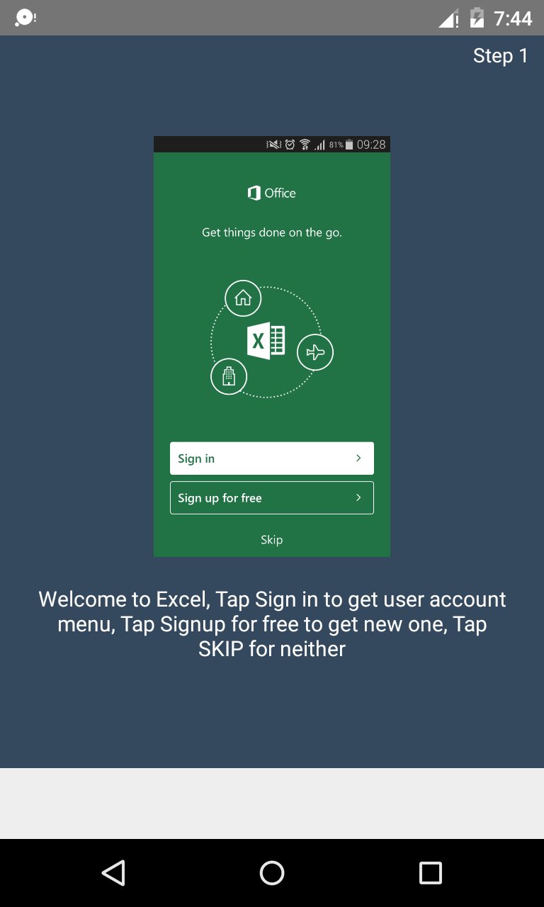 Tutorial For MS Excel APK per Android Download