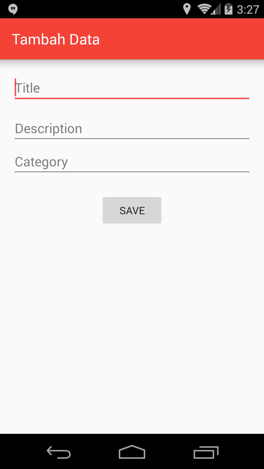 sample CRUD APK للاندرويد تنزيل