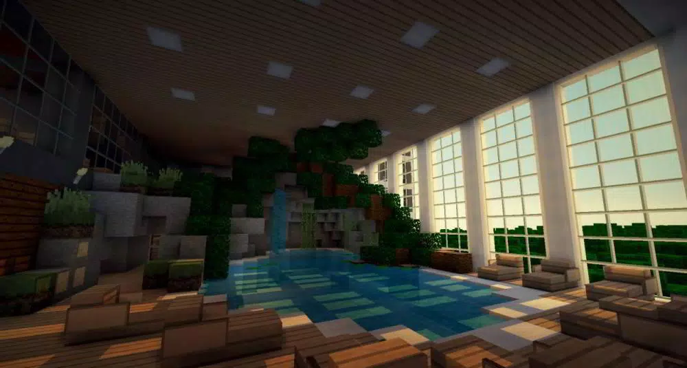 Minecraft Hotel Interior