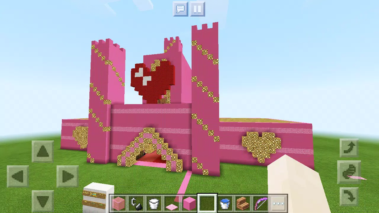 Minecraft Diamond Castle