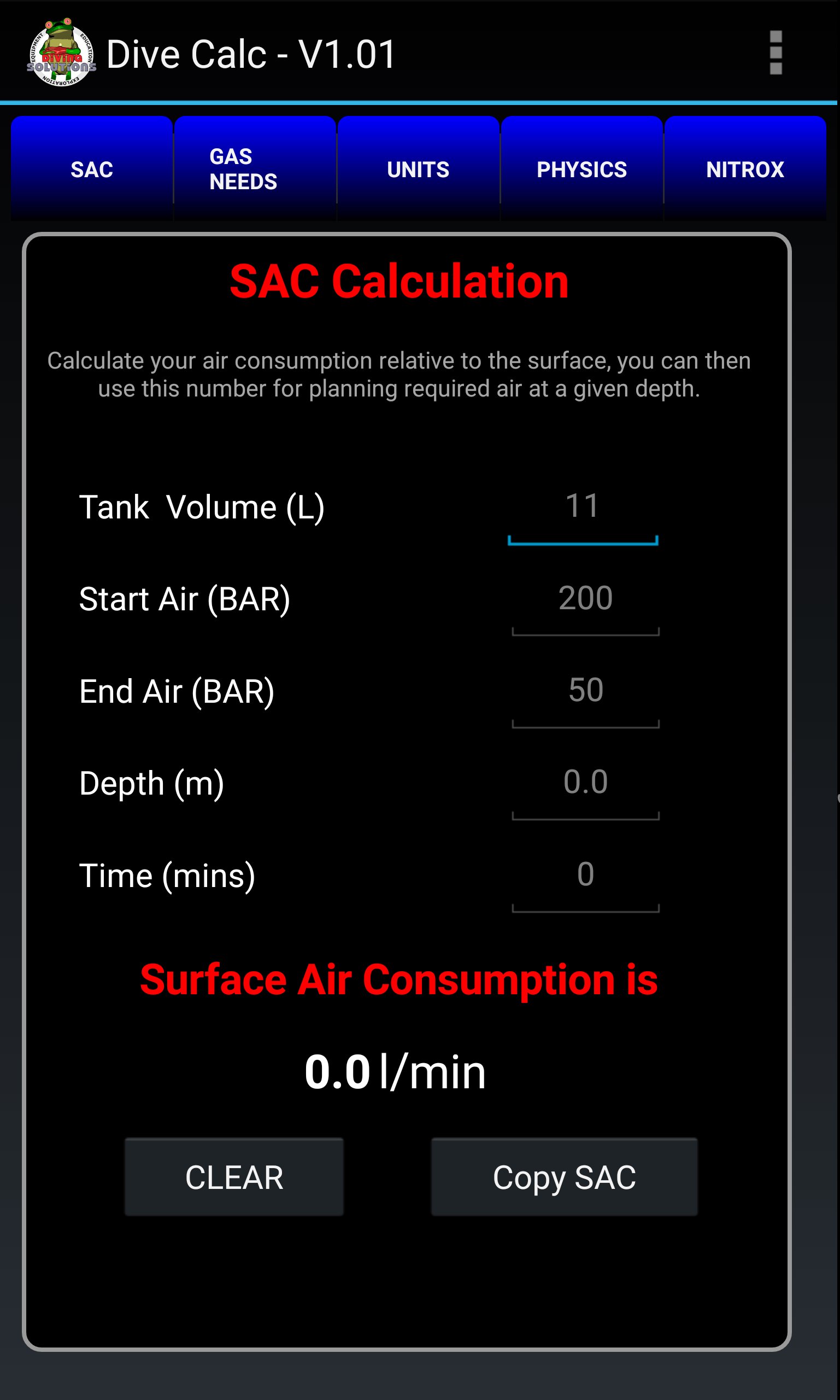 Dive Calc 1.0 APK for Android Download