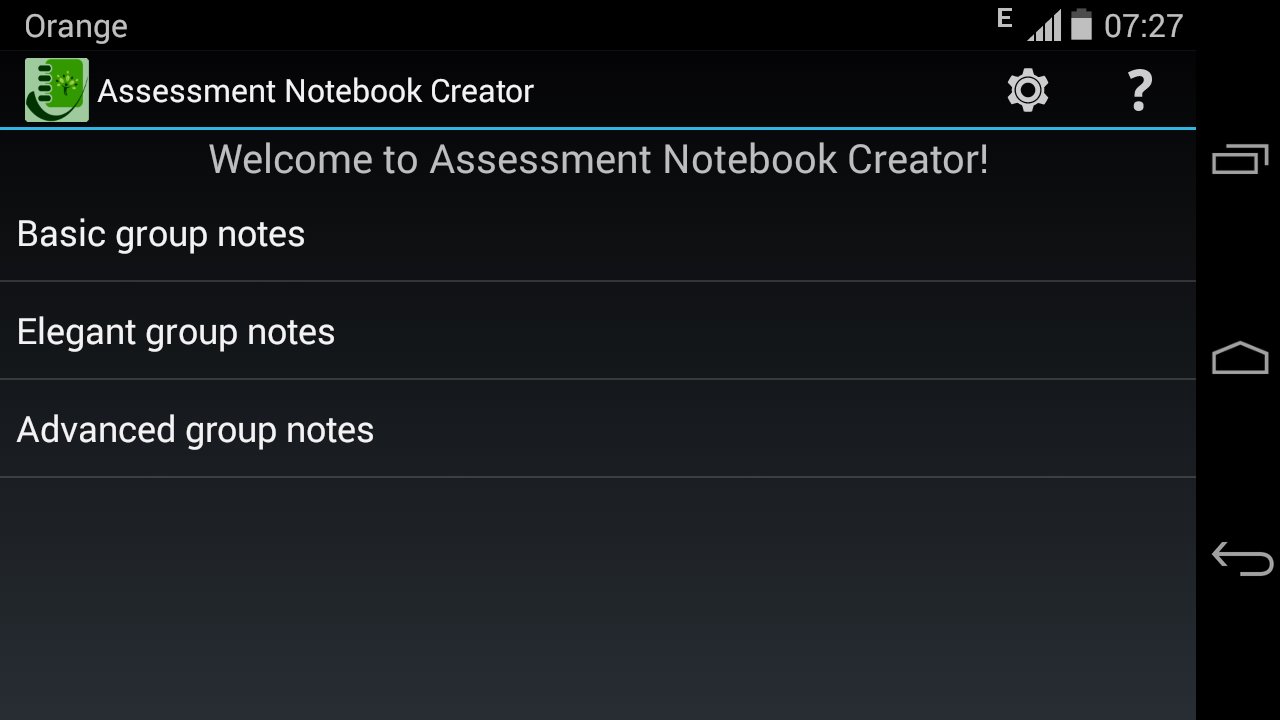 Assessment Notebook Creator APK for Android Download