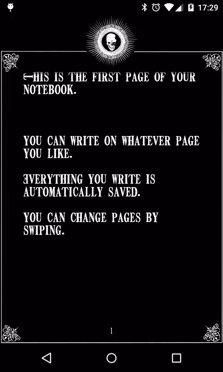 Death Note Book Pages