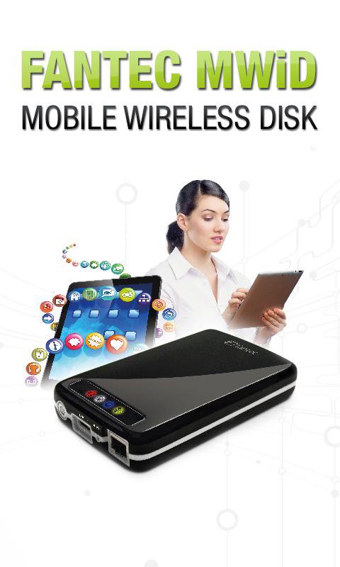 FANTEC MWiD25 Mobile WiFi Disk APK for Android Download