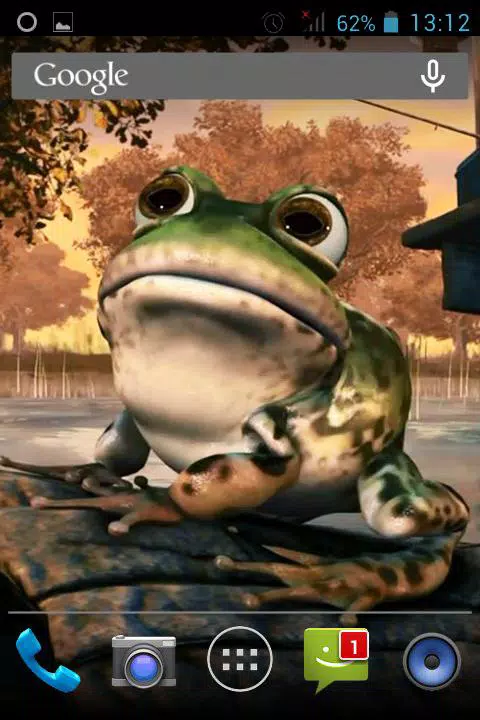 3d Frog Wallpaper