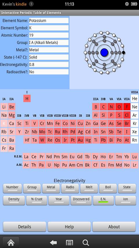 Android용 Periodic Table of Elements APK 다운로드